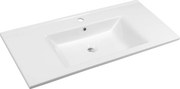 Aqualine Aqualine, ZUNO 100 nábytkové umyvadlo 100x45 cm, 9100