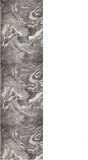 Behúň Eris Marbled Silver, 80x300, šedá, chodba / predsieň, Flair Rugs