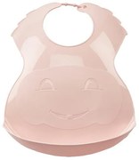 Thermobaby  Plastový bryndák s korýtkem různé barvy Powder Pink