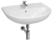 Jika Lyra plus - Umyvadlo 65x52 cm, s přepadem, s otvorem pro baterii, bílá H8143840001041