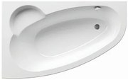 Ravak Asymmetric asymetrická vana 160x105 cm akrylát levá c461000000 ASY1600L