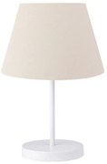 Stolní lampa AYD 1xE27/40W/230V bílá