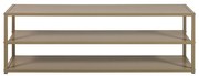 Taupe kovový TV stolek 120x40x35 cm Teun – WOOOD