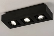 Stropní LED svítidlo Rivolli Black 3