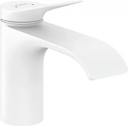 Hansgrohe Vivenis, umyvadlová baterie 80, EcoSmart, bílá matná, 75012700
