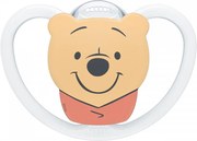 Dudlík NUK Perfect Match Air Disney Medvídek Pú 6-18 měsíců white, vel. 6-18 m