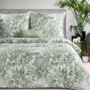 SATÉNOVÉ POVLEČENÍ SPRING48 200X220 CM, 2 KS 70X80 CM LISTY