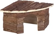 Domek dřevo s kůrou rohový Patty 21×10×15cm Nobby