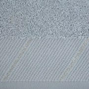Eurofirany RUČNÍK EVITA (04) 70X140 CM STŘÍBRNÝ