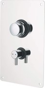Deante Shower mixer, self-closing, concealed - with temperature control