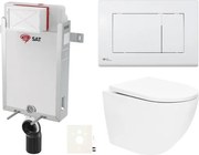Závěsný WC set k zazdění SAT SIKOSZTOR6720