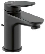 Duravit Wave - Umyvadlová baterie s výpustí, matná černá WA1010001046