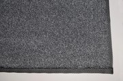 Lano, Kusový koberec Supersoft s bordurou 850 tm. šedý, 60x100, šedá, ložnice