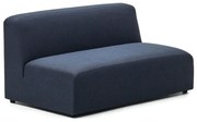 Tmavě modrý modul pohovky Neom – Kave Home