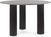 Kulatý jídelní stůl s deskou v dekoru mramoru ø 120 cm Bamira – Yes Everyday