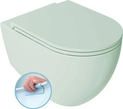 Sapho Isvea Infinity - Závěsné WC, Rimless, zelená mint 10NF02004-2T
