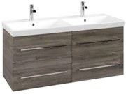 Villeroy & Boch Avento - Umyvadlová skříňka, 118x51x45 cm, 4 zásuvky, Stone Oak A89300RK