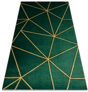 koberec EMERALD výhradní 1013 glamour, stylový geometrický lahvově ze velikost 140x190 cm | krásné koberce cz