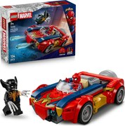 LEGO® Super Heroes 76336 Spider-Man a auto vs. venomizovaný Wolverine