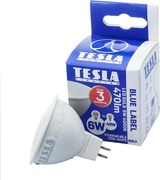 TESLA LED žárovka MR16, GU5.3, 6 W, 470 lm, 4 000 K