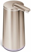 Bezdotykový dávkovač mýdlové pěny simplehuman - 295 ml, rose gold - nerez ocel, dobíjecí