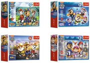Minipuzzle miniMAXI 20 dílků Tlapková patrola/Paw Patrol 4 druhy v krabičce 11x8x4cm (1 ks)