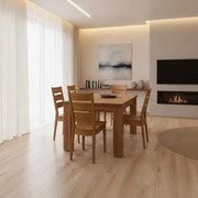 Massivo.cz Rozkládací jídelní stůl Bold 160, dub, masiv (160x90 cm)