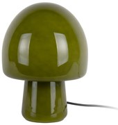 Tmavě zelená stolní lampa (výška 27 cm) Gozar – Leitmotiv