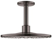 Grohe Rainshower SmartActive - Hlavová sprcha 310, sprchové rameno 14 cm, 2 proudy, Hard Graphite 26477A00