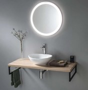 Aqualine Vega - Deska pod umyvadlo 104x45 cm, dub platin VG710