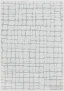 Breno Kusový koberec LOTUS 301 silver, 120x170 cm, Stříbrná/Šedá