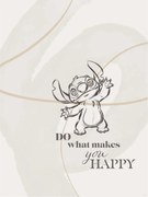 Komar Plakát Disney Lilo and Stitch Do What Makes You Happy 30 x 40 cm