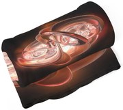 Sablio Deka Červená abstrakce - 150x120 cm