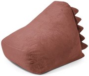 Manšestrový dětský sedací vak v cihlové barvě Snug 80 Dragon – SLOWDOWN