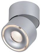 Paulmann 93375 Spircle, matně chromové stropní bodové svítidlo, 8W LED 3000K, výška 8,3cm