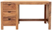 furniture-nabytek.cz - Pracovní stůl masiv z dřeva palisandr 130x76x70