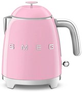Růžová rychlovarná konvice z nerezové oceli 800 ml Retro Style – SMEG