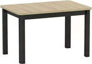 Jídelní stůl Snyder 120, dub artisan / černá