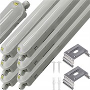 6x hermetická LED lampa PILA 120cm 36W 4000lm 4000K LEDINAIRE IP65
