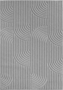 Ayyildiz, Kusový koberec Helix 2201 silver, 120x170, šedá, chodba / předsíň