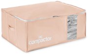 Vakuový plastový úložný box na oblečení 65x45x27 cm Pink Edition – Compactor