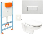 Závěsný wc set do lehkých stěn / předstěnová VitrA Normus SIKOVSNOR54600