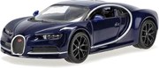 Bburago bugatti chiron blue 1:32