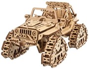 Ugears 3D dřevěné mechanické puzzle Pásové terénní vozidlo