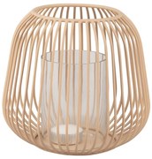 Světle hnědá stolní lucerna PT LIVING Lantern, výška 15,5 cm