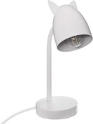 Stolní lampa OREILLLES ROSE, kov, barva bílá