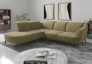 XXXLutz ROHOVÁ SEDAČKA, textil, olivově zelená Sit & More - Sedací soupravy - 00014401853B