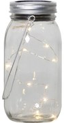 LED dekorace Star Trading Jamjar, výška 18 cm