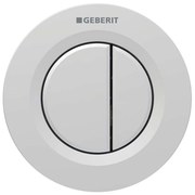 Geberit - Oddálené ovládání splachování typ 01, 2-činné, easy to clean, matný chrom 116.042.JQ.1