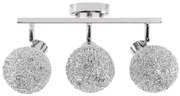 Toolight Závěsná lampa glamour chrome APP672-3C